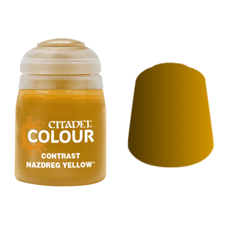 Tinta Citadel Colour: Contrast Nazdreg Yellow 18ml Miniatura Warhammer ...