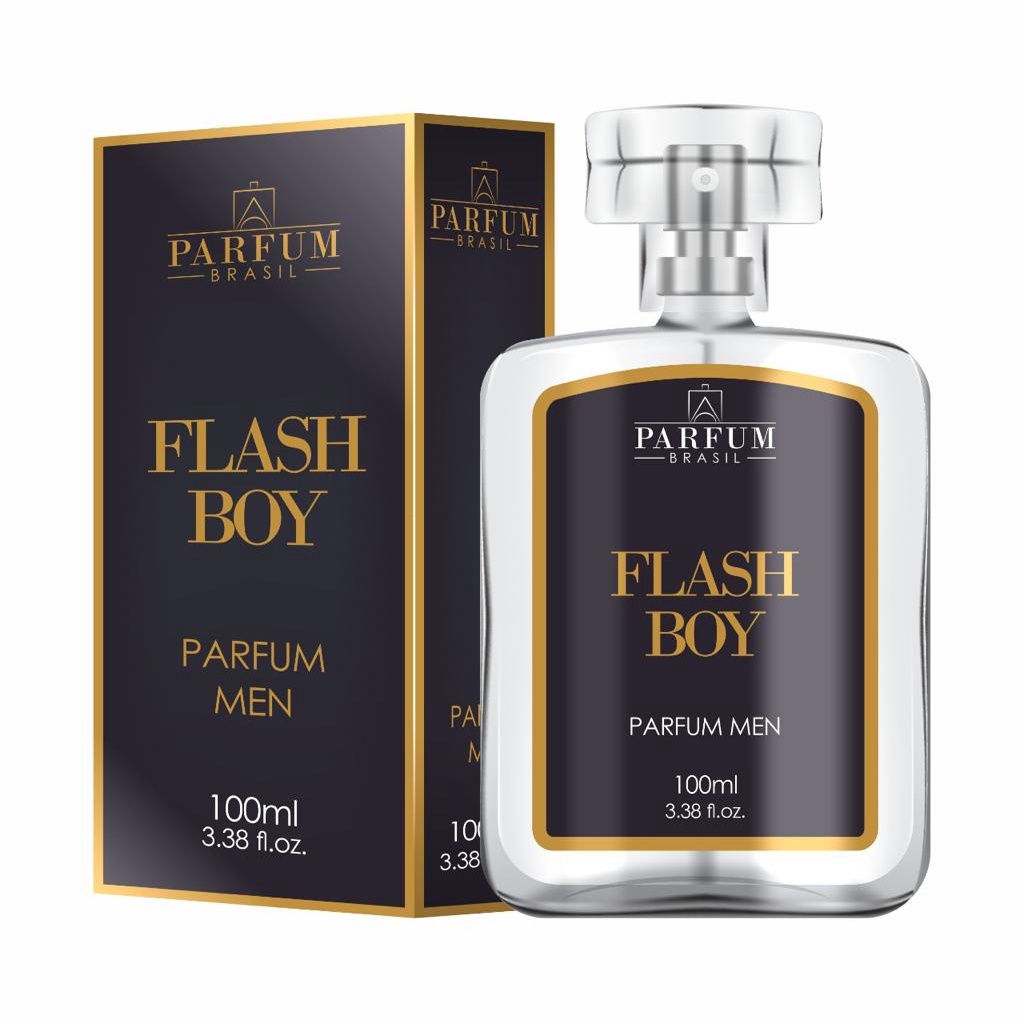 Perfume Flash Boy Men 100ml Parfum brasil KIKA | Shopee Brasil
