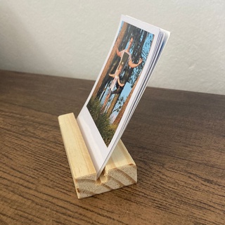 Base de madeira para Fotos Polaroid - Porta Retrato | Shopee Brasil