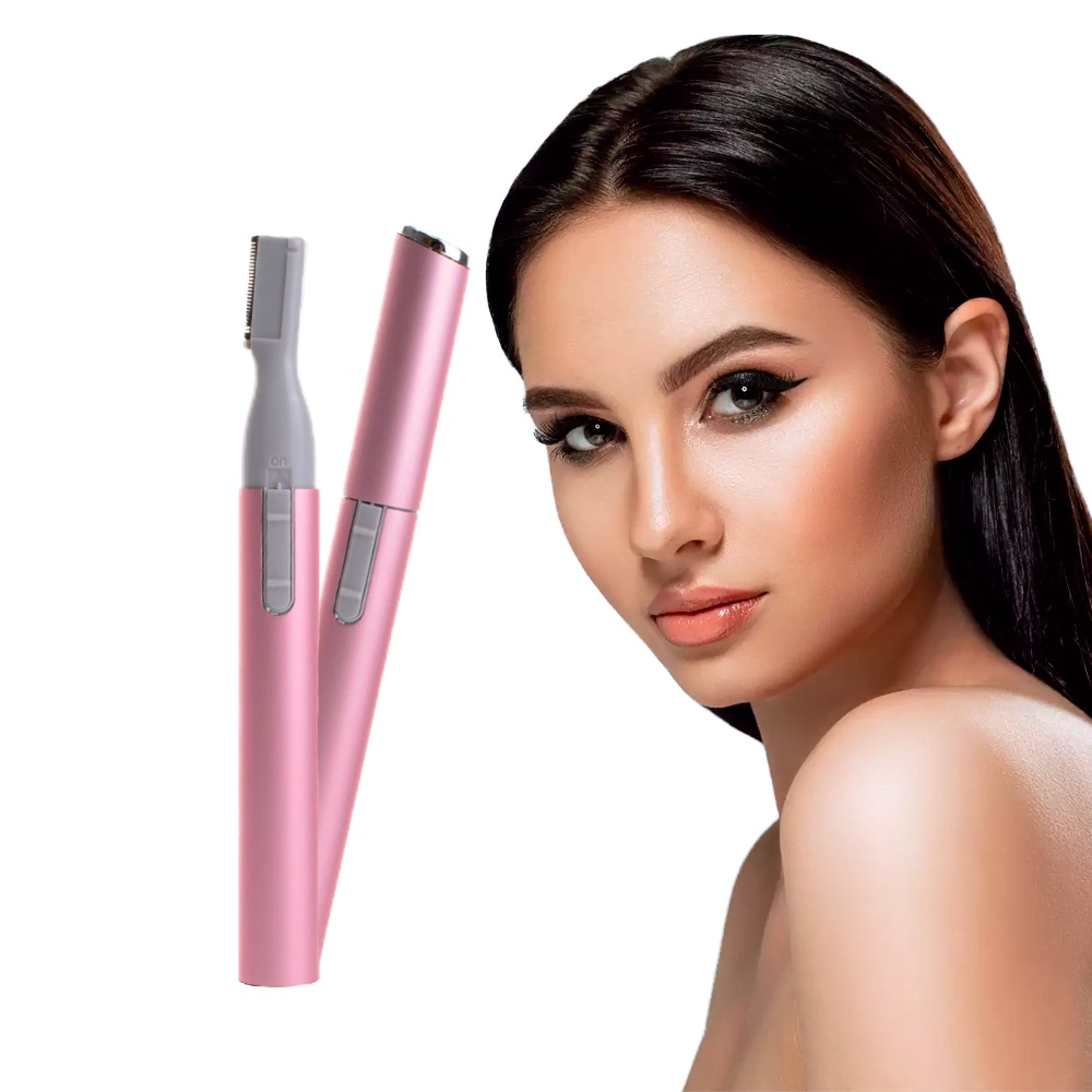 Depilador Eletrico Aparador Sobrancelhas Pelos Do Rosto Buco | Shopee Brasil