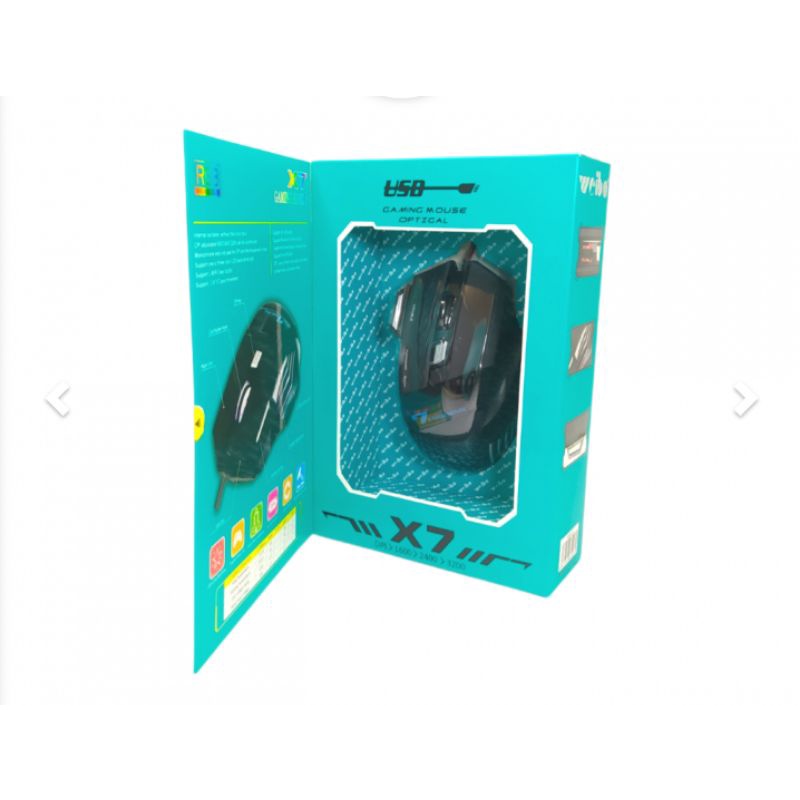 MOUSE X7-Game | Shopee Brasil