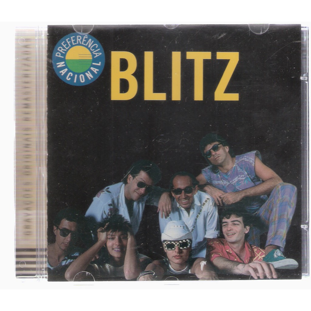 CD BLITZ - PREFERENCIA NACIONAL ( 1994 ) COPACABANA | Shopee Brasil