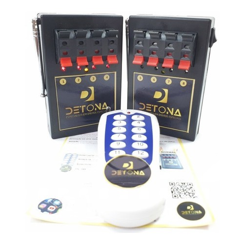 Acionador De Fogos 8 Canais,+ 6 Gerb De 8seg | Shopee Brasil