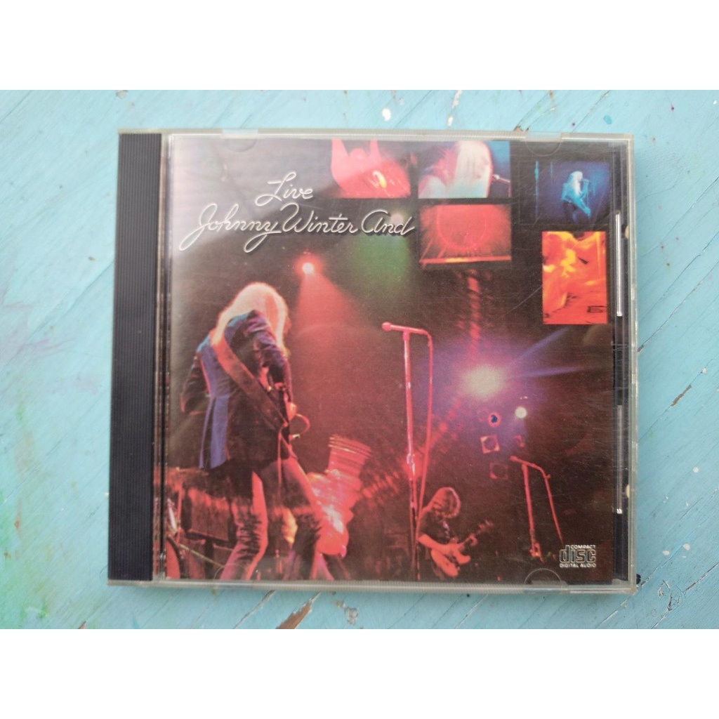 Live Johnny Winter And CD | Shopee Brasil