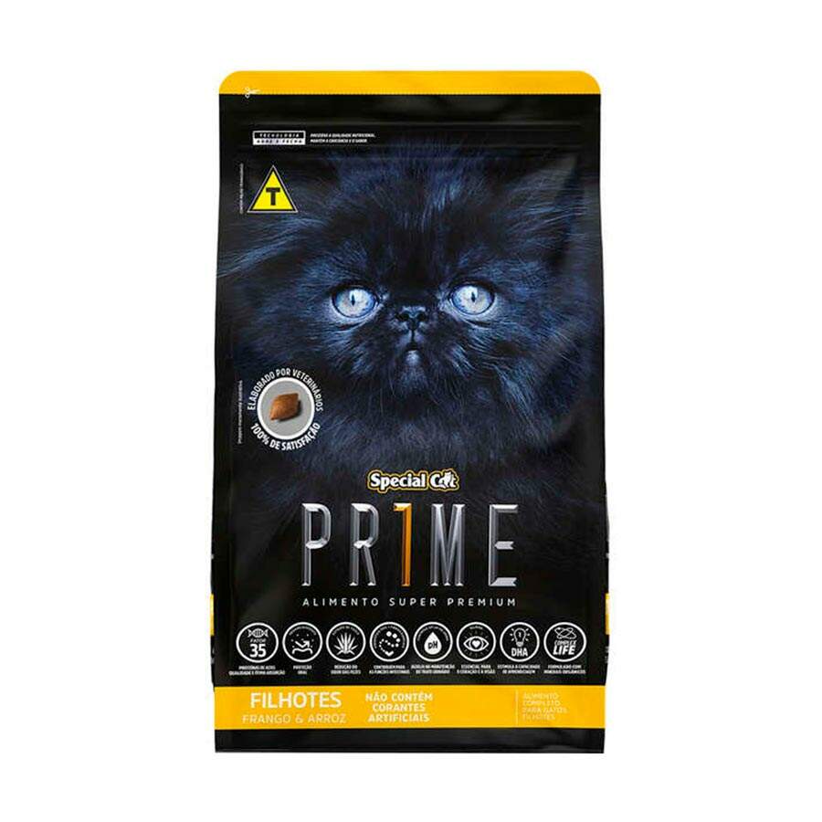 Ração Special Cat Prime Frango Filhote 1kg | Shopee Brasil