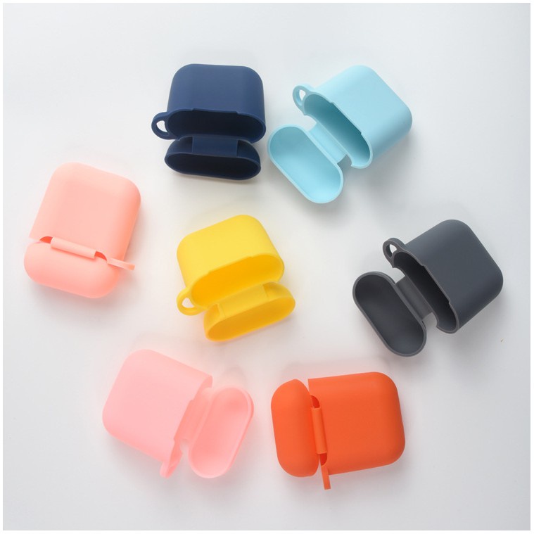 Soft Silicone Colourful Protective Earpods Case Cover For TWS i11 i12 ...