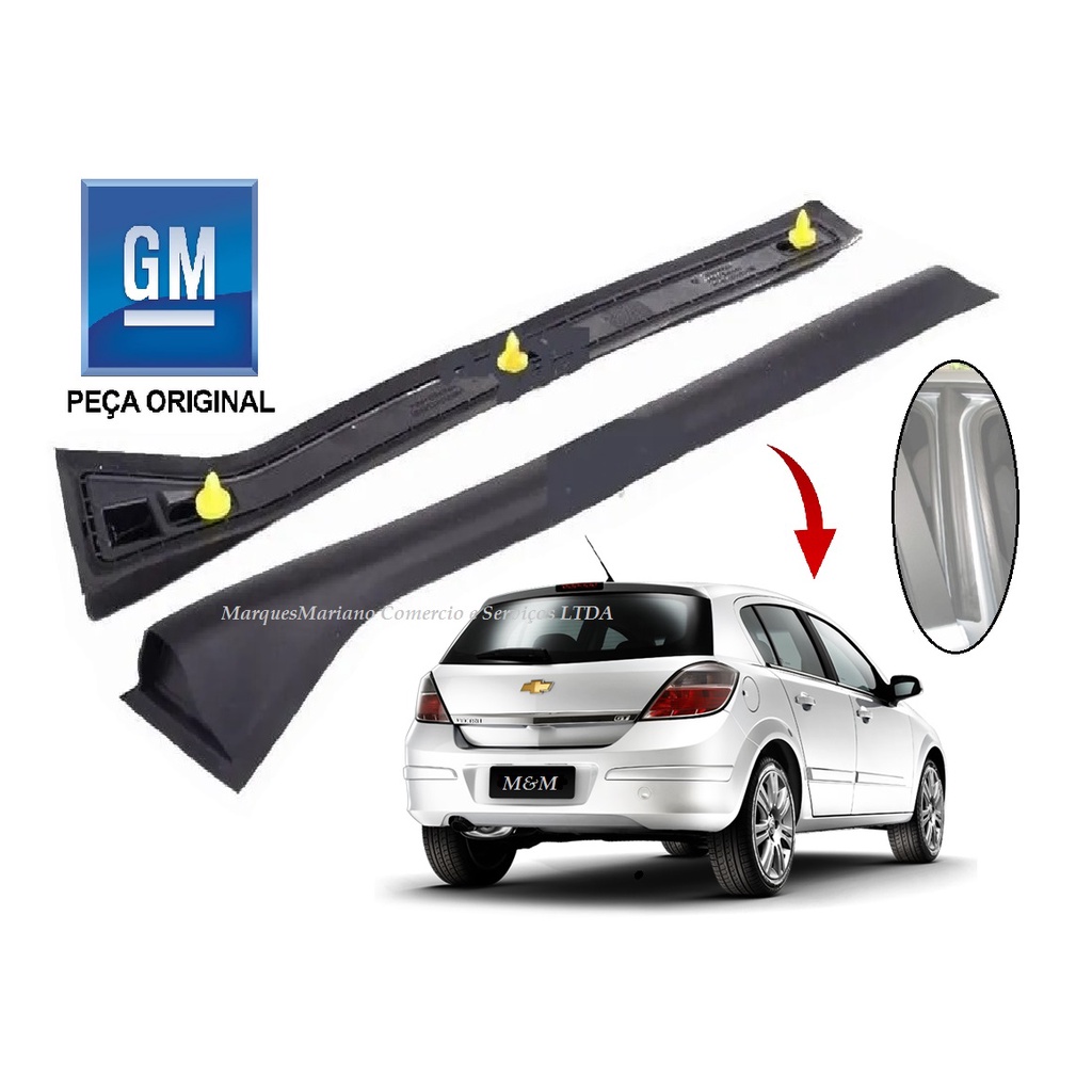 Moldura Borracha Original Coluna Entre as Portas Vectra GT GTX 2008 ...