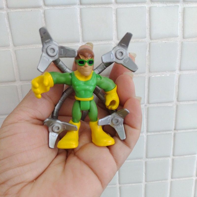 Boneco do Dr Octopus Imaginext do Homem Aranha | Shopee Brasil