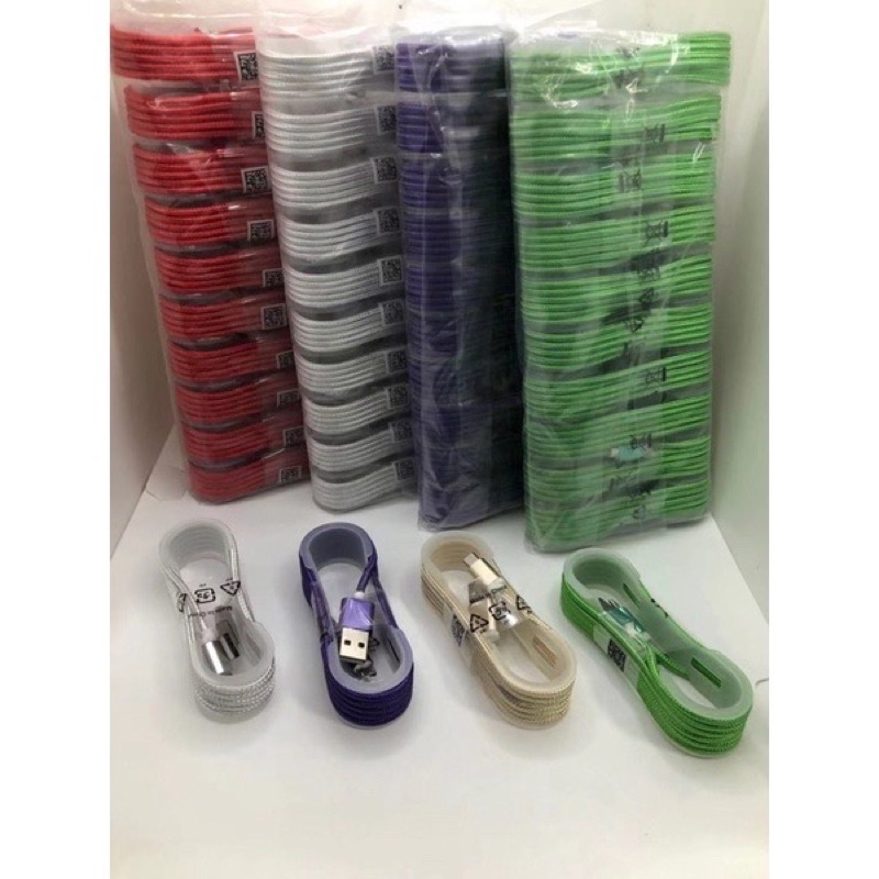 Cabos Entrada V8 / Typo-c 1 metro ( enrolado ) | Shopee Brasil