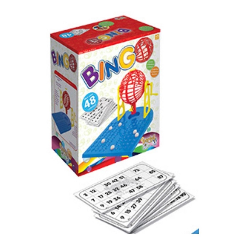 Jogo De Bingo 48 Cartela Com Globo Brinquedo Infantil | Shopee Brasil