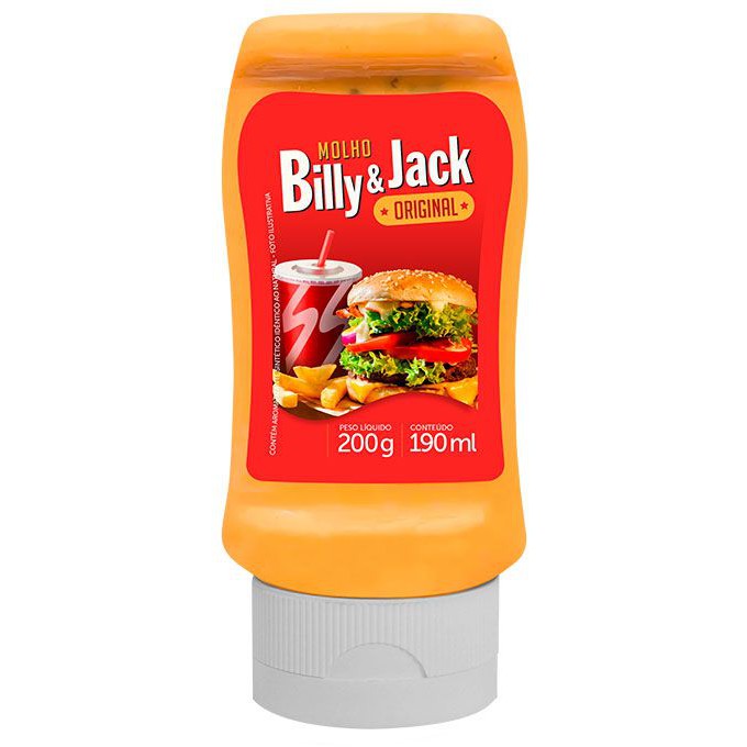 Molhos Billy & Jack - Sabores - Escorrega o Preço