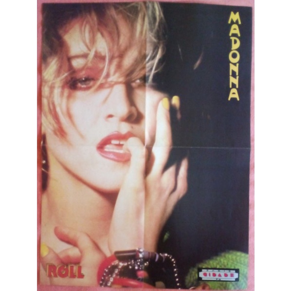 Madonna - poster revista Roll | Shopee Brasil