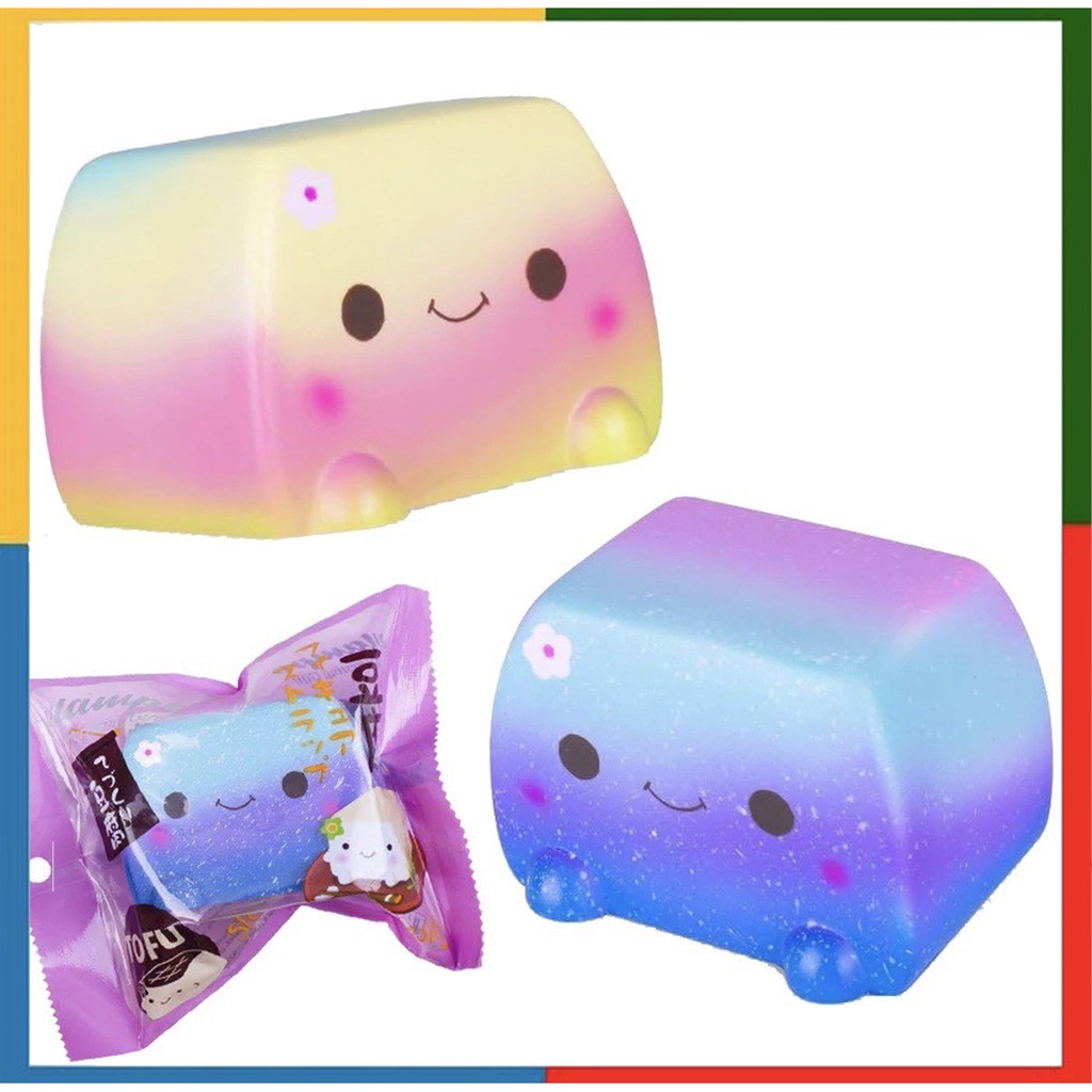 Brinquedos Infantis Vlampo TOFU SQUISHY / Crianças | Shopee Brasil