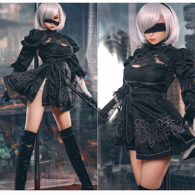 Nier Automata Yorha 2B Cosplay Suit Anime Women Outfit Disguise Costume ...