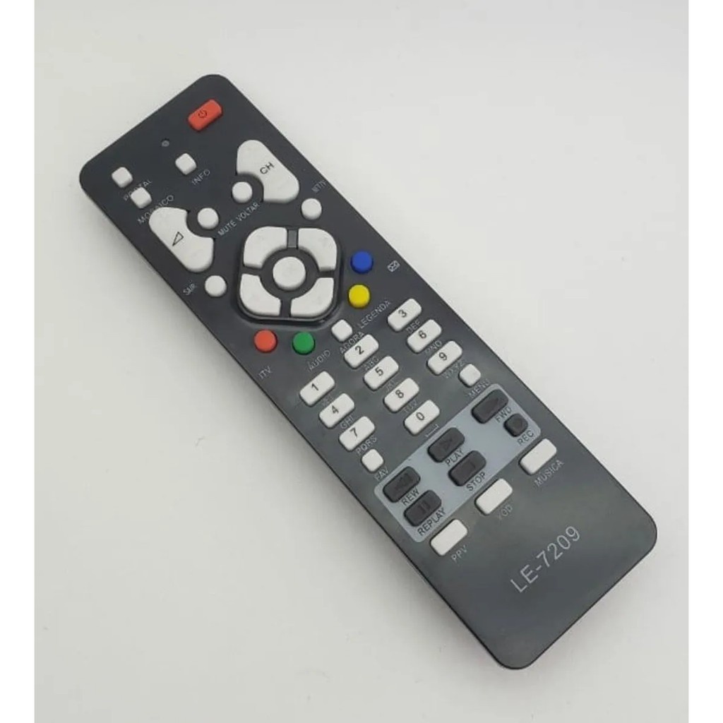Controle Remoto Digital Le-7209 Pronta Entrega | Shopee Brasil
