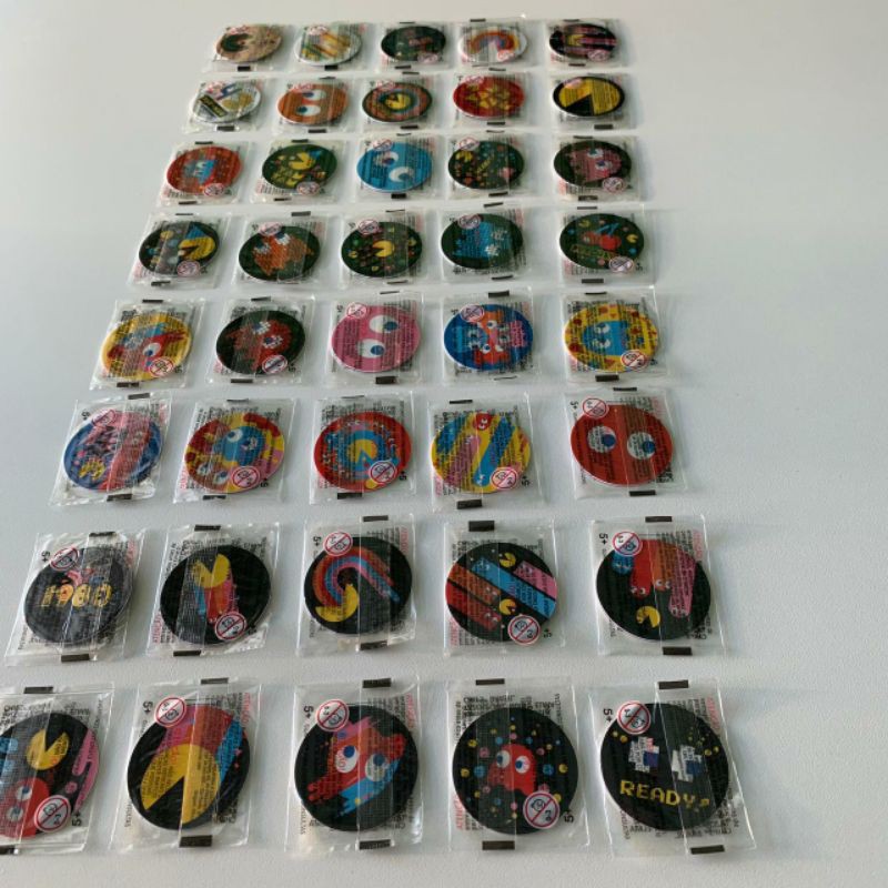 Tazos Avulsos Pacman | Shopee Brasil