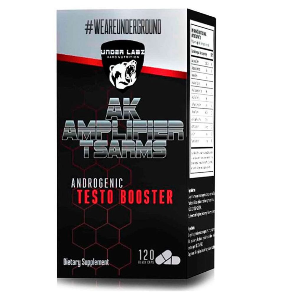 Recuperador Muscular Ak Amplifier T-sarms 120 Tablets Under Labz | Shopee Brasil