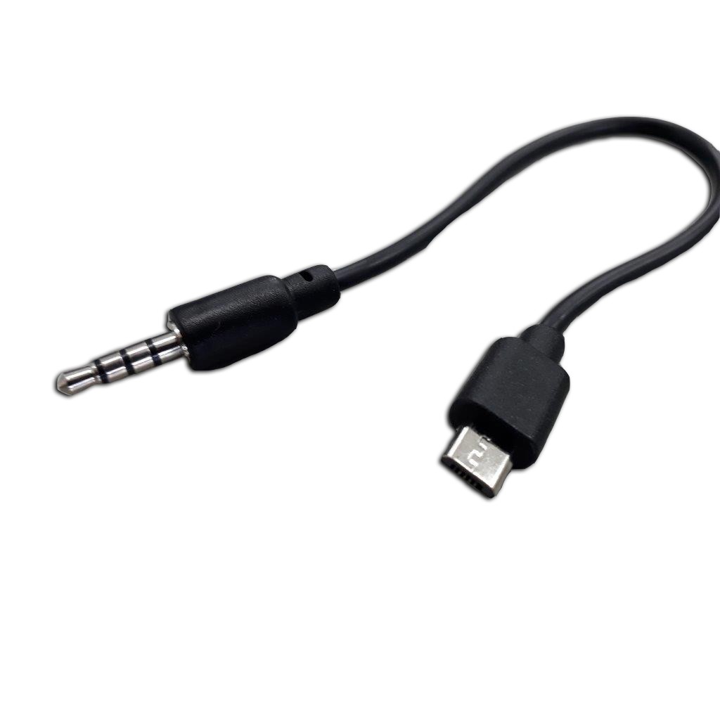 Cabo P2 4C(P3) Stereo X Micro Usb V8 20 Cm Celular Samsung Motorola ...