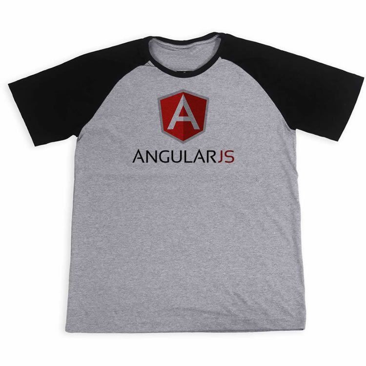 Camisa Raglan Angular JS | Shopee Brasil