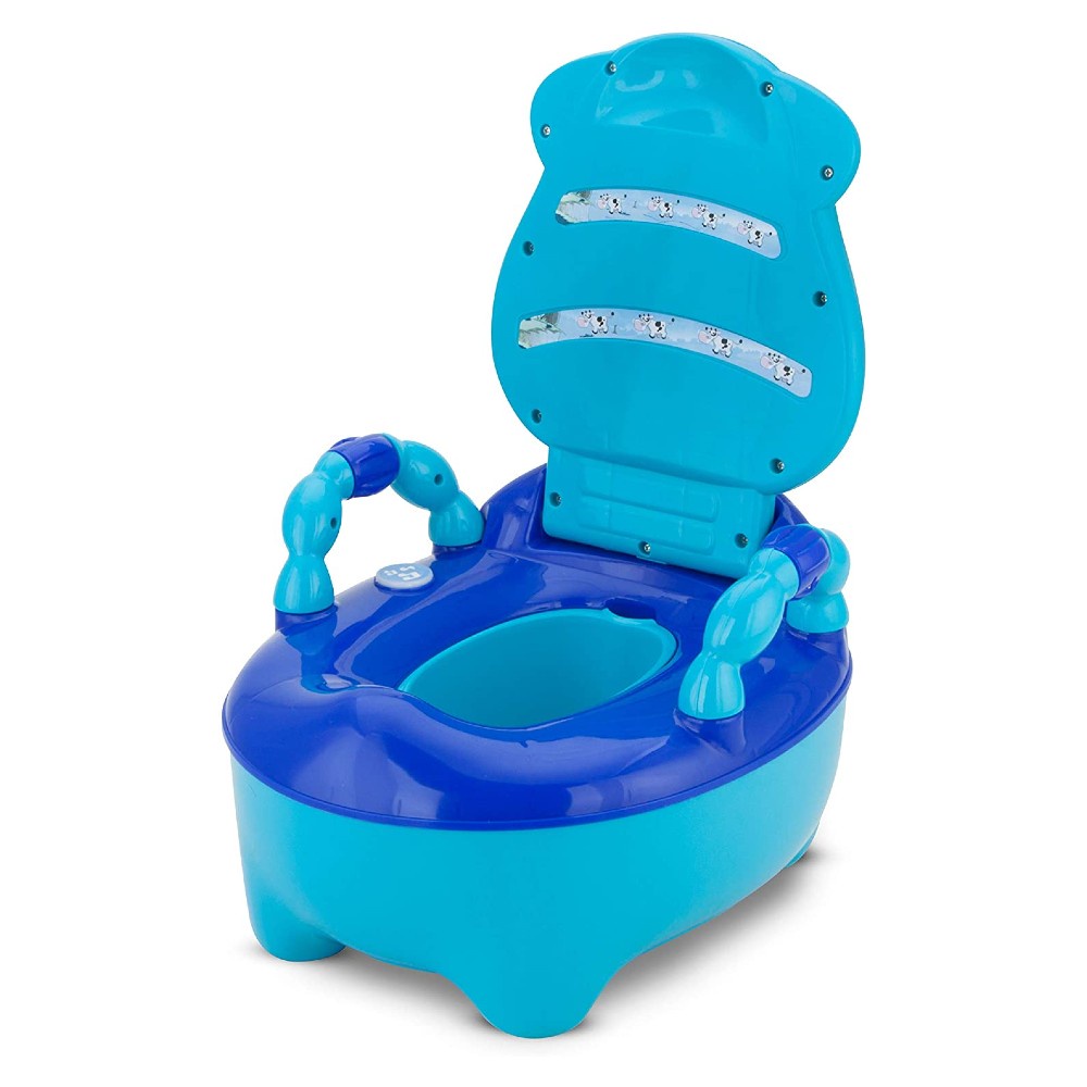 Troninho Penico Infantil Musical Fazendinha Azul Prime Baby | Shopee Brasil