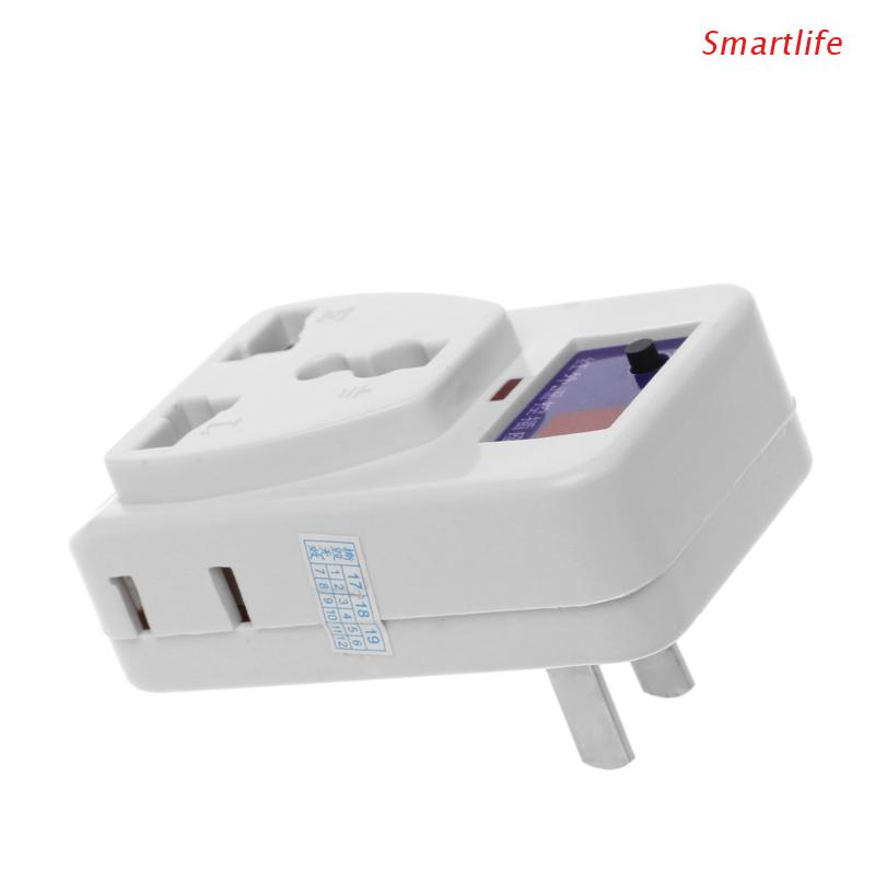 S* 1PC Infra-Red Remote Control Outlet Socket | Shopee Brasil