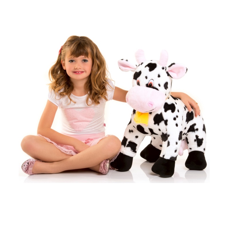 Pelucia Vaquinha Vaca Mimosa Fazenda Fazendinha Incriveis 70cm ...