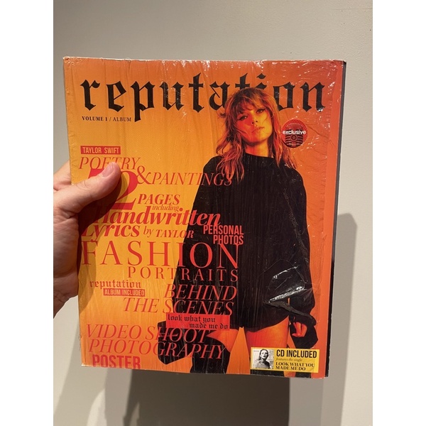 Taylor Swift Reputation Magazine volume 1 | Shopee Brasil