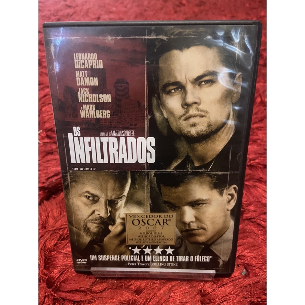 Dvd: Os Infiltrados (DiCaprio) | Shopee Brasil