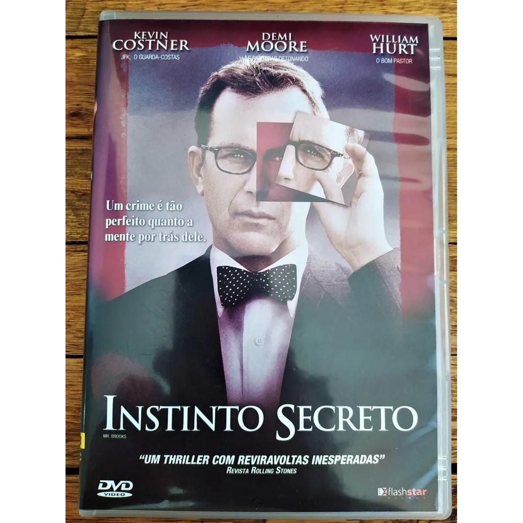 Dvd Original - Instinto Secreto - Filme - Kevin Costner - Colecionador ...