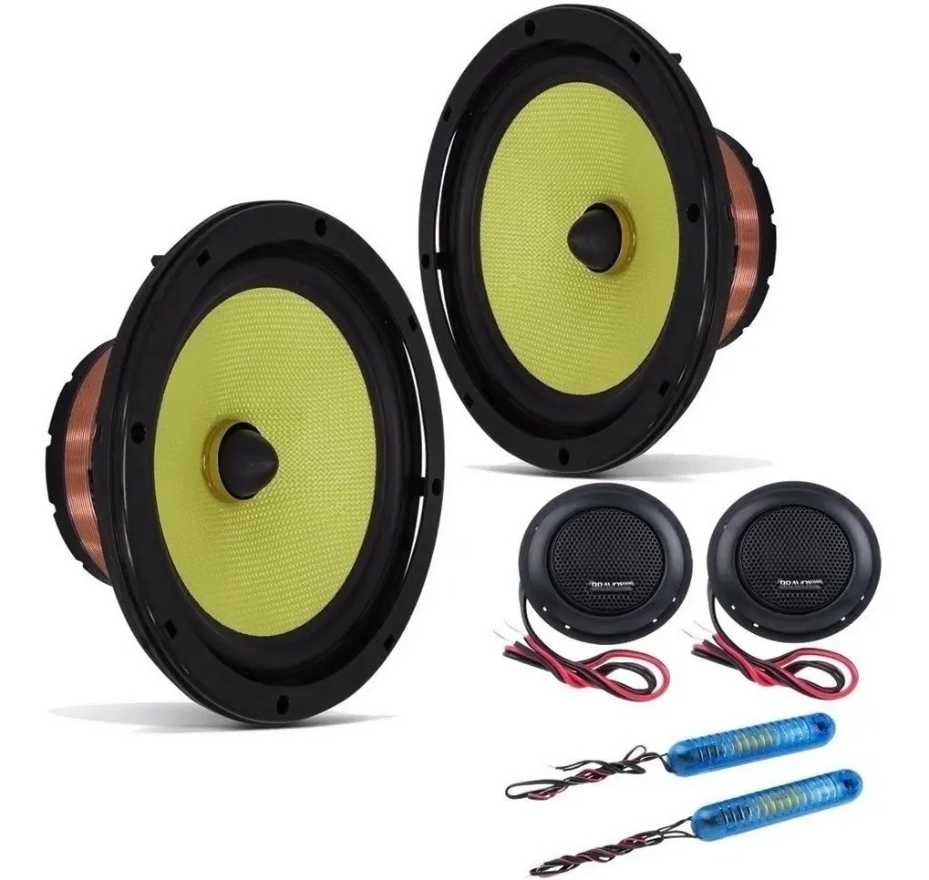 Kit Falante 2 Vias 6 Polegadas Bravox Cs60k Kevlar 160 Wrms | Shopee Brasil