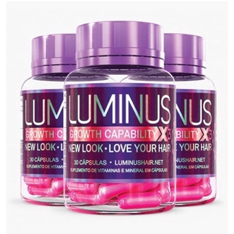 Luminus Hair 30 cápsulas para seus cabelos | Shopee Brasil