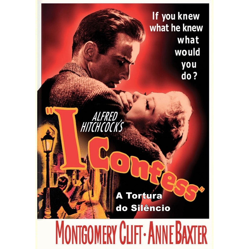 Montgomery Clift - A Tortura do Silêncio (I Confess) 1953 | Shopee Brasil