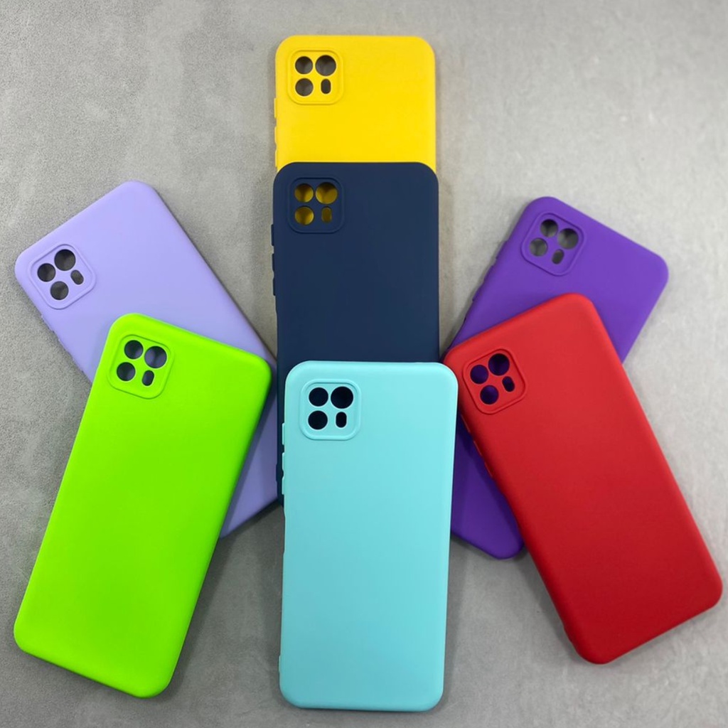 Capa Moto G50 5G Silicone Aveludada Protege Câmera Colorida Capinha Anti Impacto | Shopee Brasil
