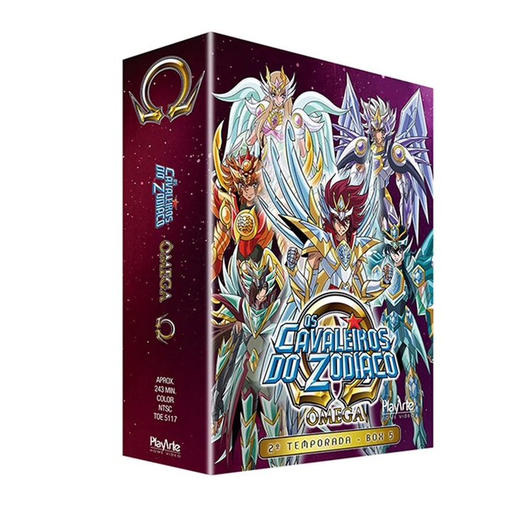 Box Os Cavaleiros do Zodíaco Ômega – 2ª Temporada – Dvd Vol.4 | Shopee Brasil