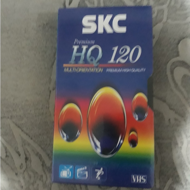FITA VHS SKC PREMIUM HQ 120 VIRGEM - LACRADA | Shopee Brasil