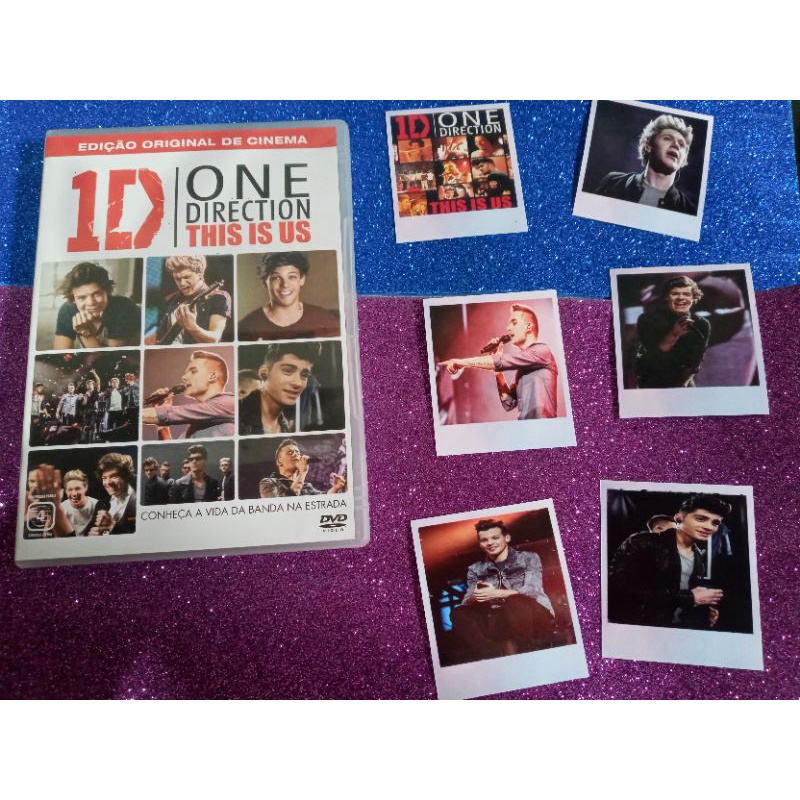 DVD One Direction This Is Us (Com Polaroids) | Shopee Brasil