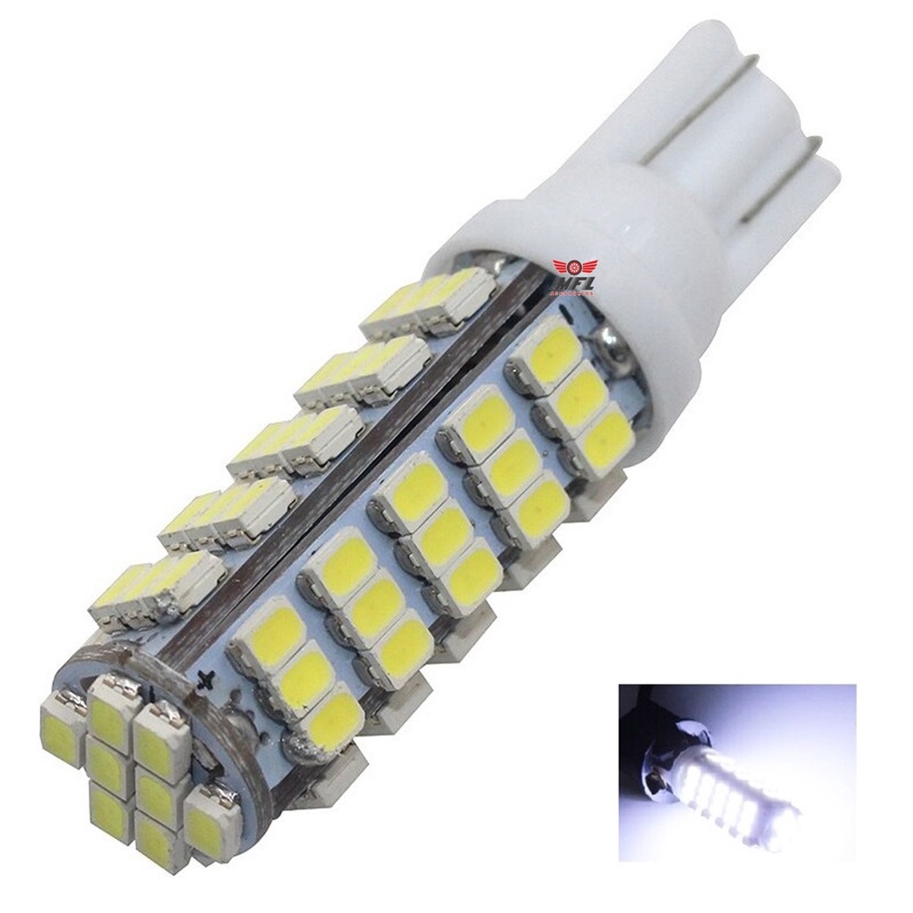 Kit 10 Lampada T10 68 Led W5w Branco 12v | Shopee Brasil