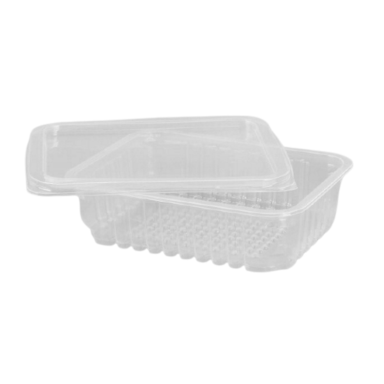 Kit Pote E Tampa De Plastico Retangular Pp 250ml Pt 25 Un Copaza | Shopee Brasil