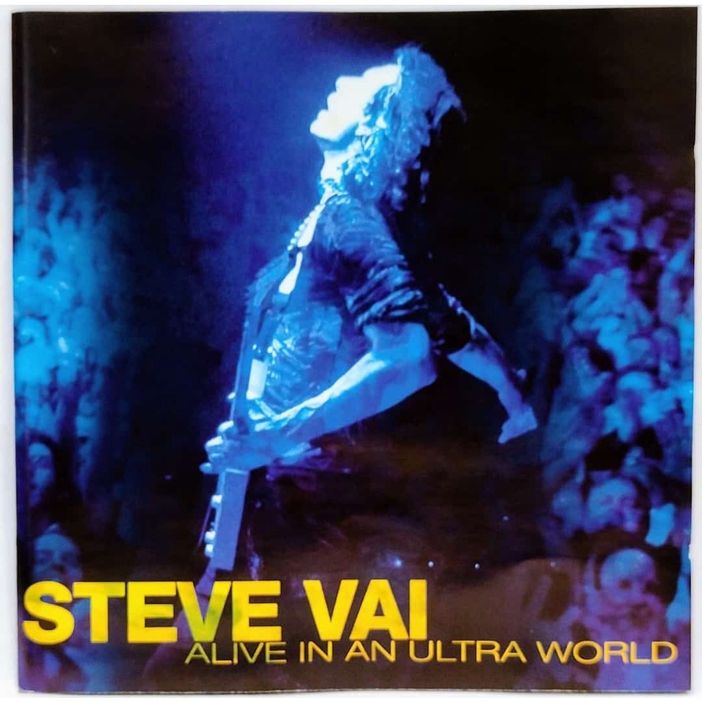 Cd Duplo Steve Vai Alive In An Ultra World Importado | Shopee Brasil