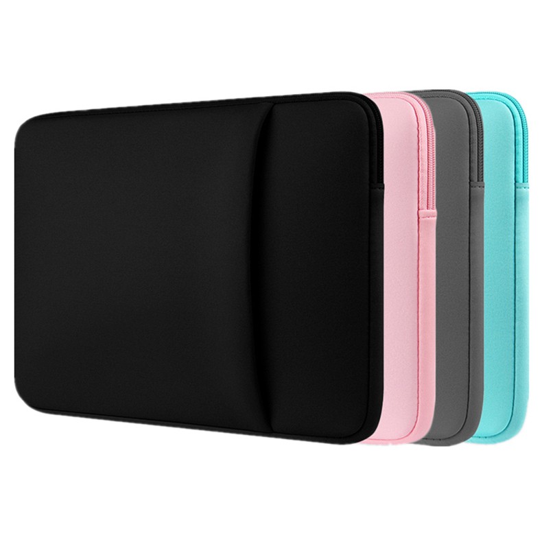 Bolsa Ultrafina Para Notebook Com Bolso iPad 11/12/13/14/15 Polegadas ...