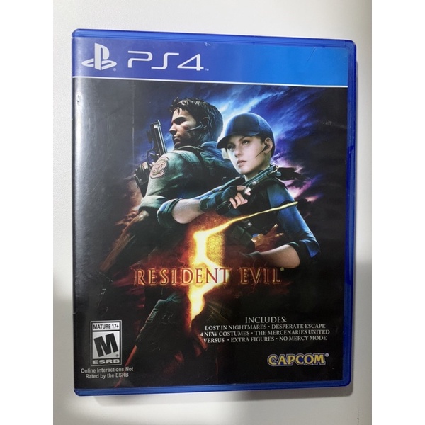 Jogo Resident Evil 5 PS4 mídia física | Shopee Brasil
