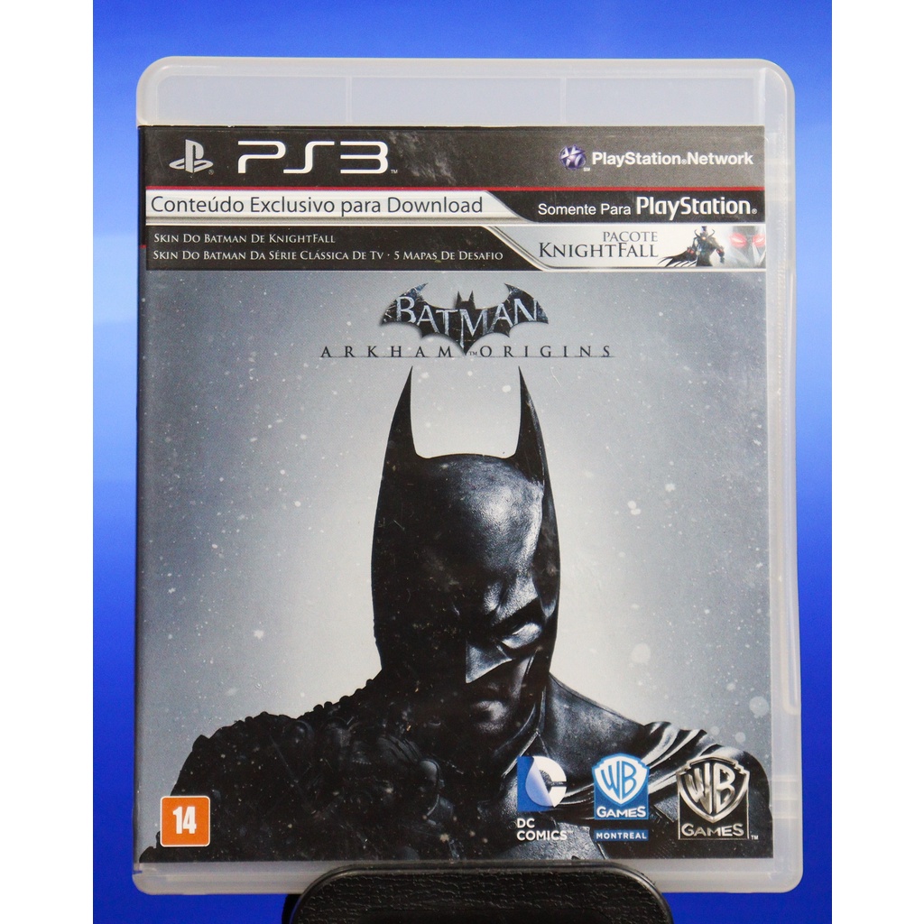 Jogo Batman Arkham Origins - PS3 - mídia - fisica | Shopee Brasil
