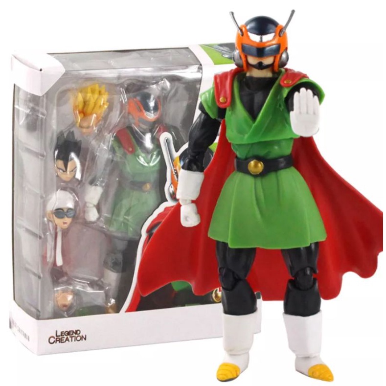 Boneco gohan grande saiyaman Dragonball z sh Figuarts Articulado ...