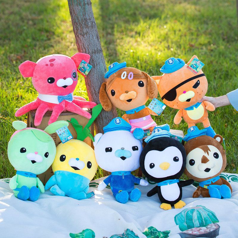 Coleção De Brinquedos De Pelúcia Premium Octonauts Com Cracas Dashi ...