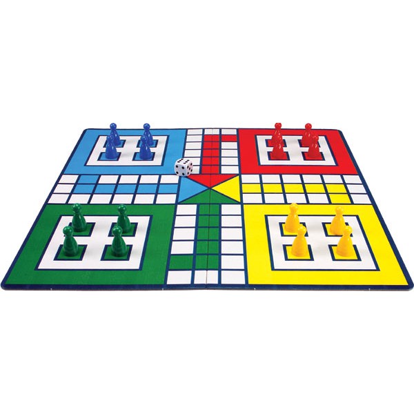 Brinquedo Jogo ludo com 16 peões e 1 dado Diversão Para Todas As Idades ...