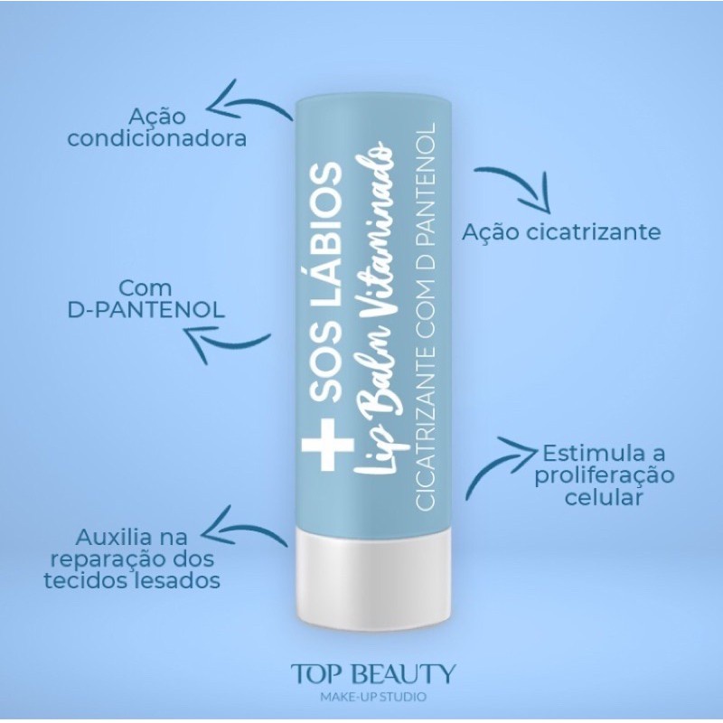 SOS Lábios Lip Balm Manteiga De Cacau Escolha o Seu - Mix Óleos Lip ...