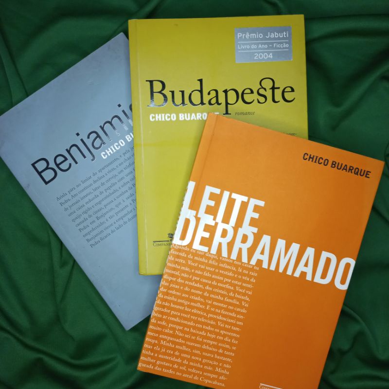 Complete sua Coleção Chico Buarque - Leite Derramado, Budapeste ...