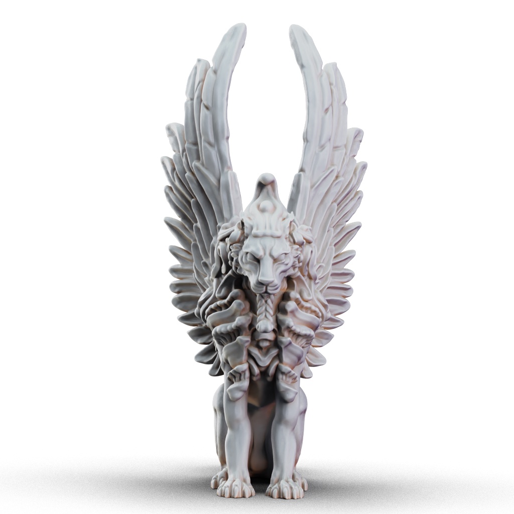 Esfinge Miniatura RPG | Shopee Brasil