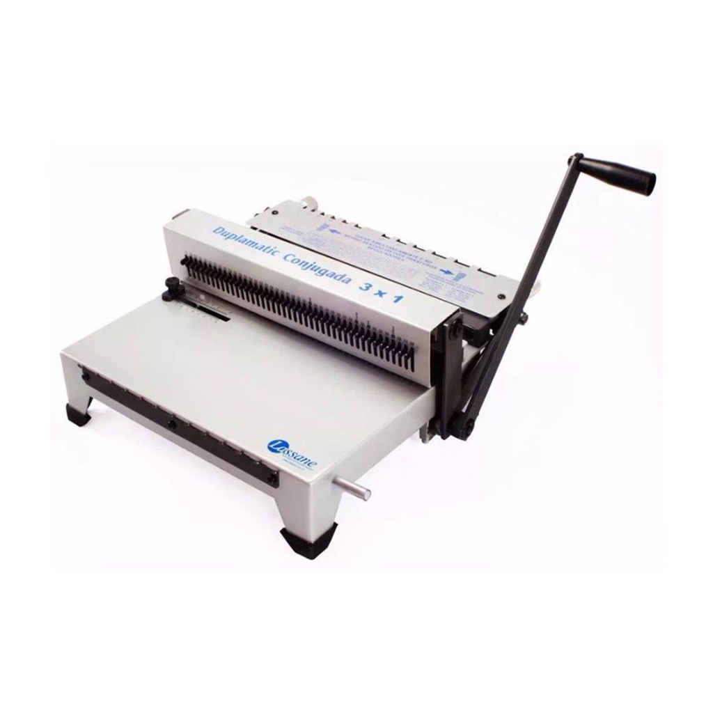 Encadernadora Conjugada De Duplo Anel (wire-o) Lassane 3x1 | Shopee Brasil