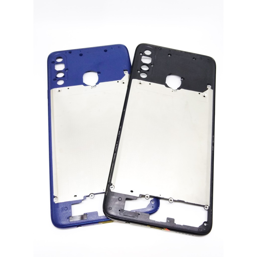 Carcaça Do Aro Lateral Com Botões Samsung Galaxy A20s Sm-a207m Aro Novo ...